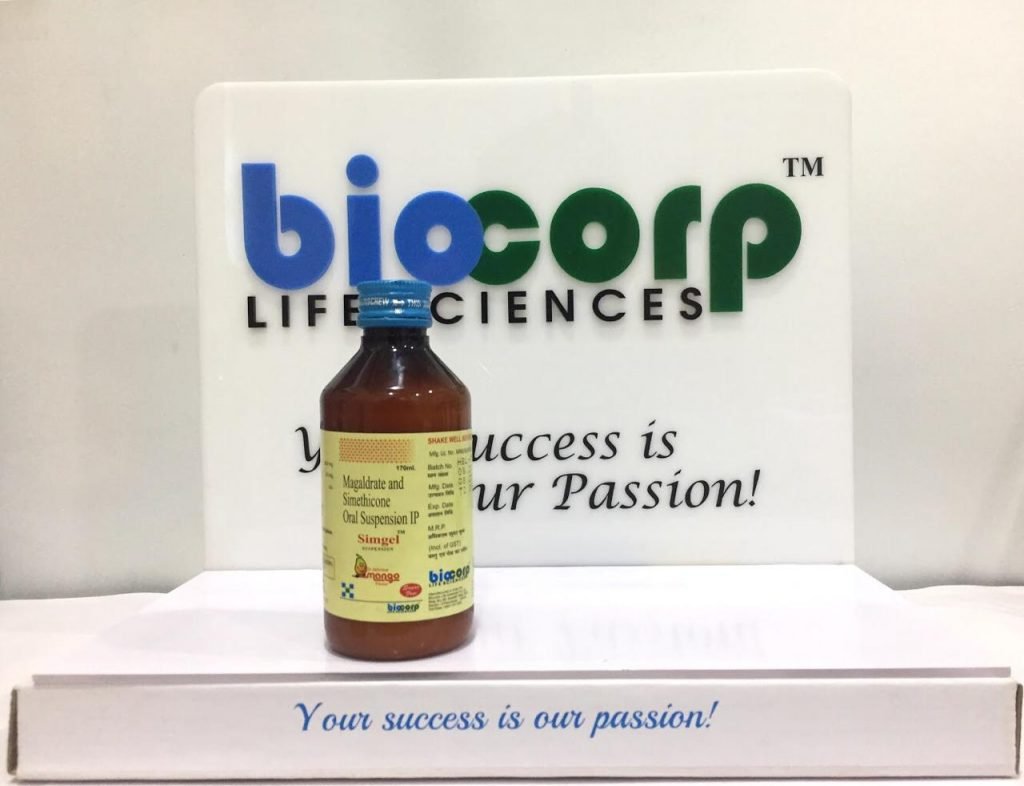 Magaldrate and Simethicone Oral Suspension - SIMGEL SYRUP