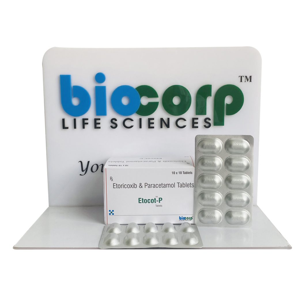 ETOCOT P - Etoricoxib 60mg+Paracetamol 325mg