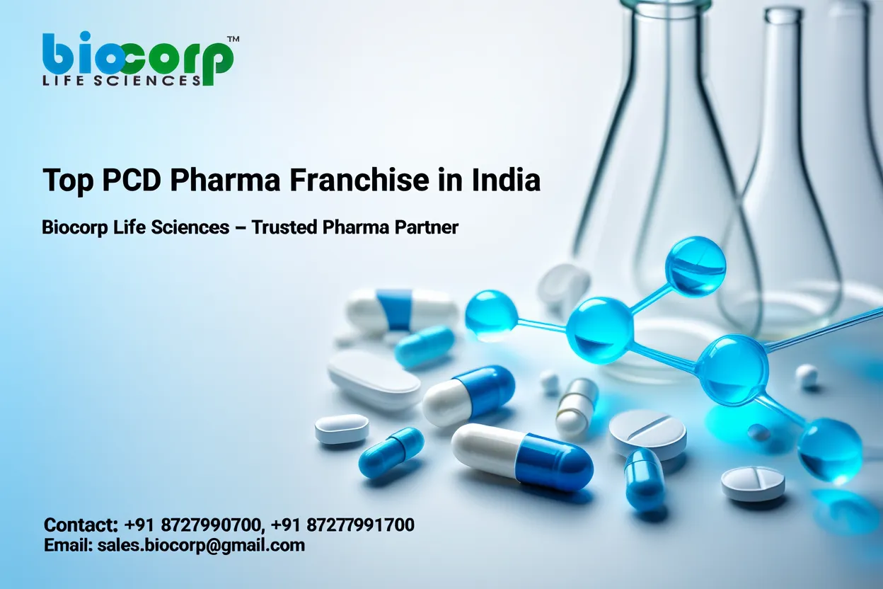 Top PCD Pharma Franchise in India – Biocorp Life Sciences